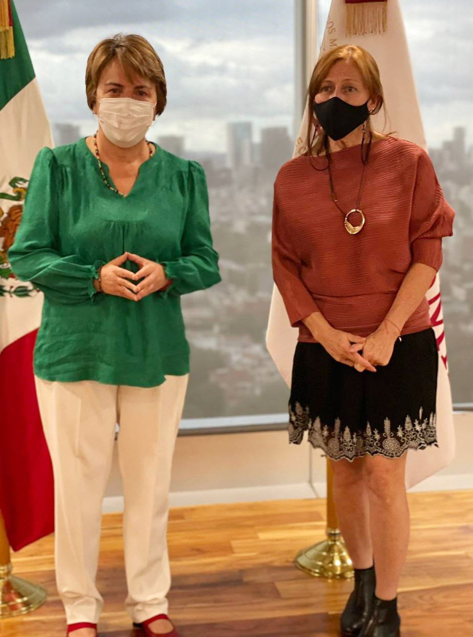 @LauraBeristain y Tatiana Clouthier acuerdan proyectos para mujeres ...