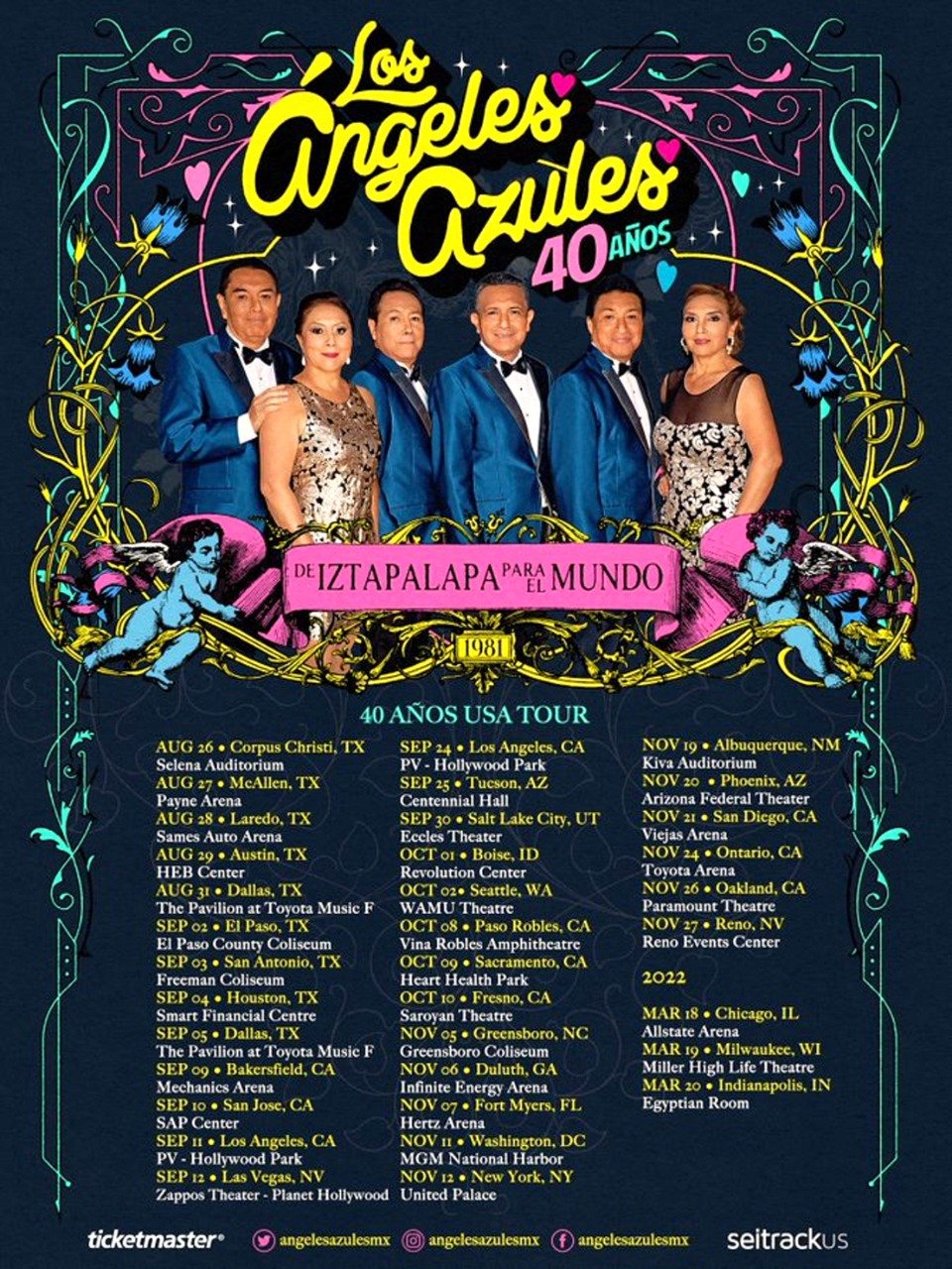 En sus 40 años, regresan Ángeles Azules a Cancún | Cancún Mío