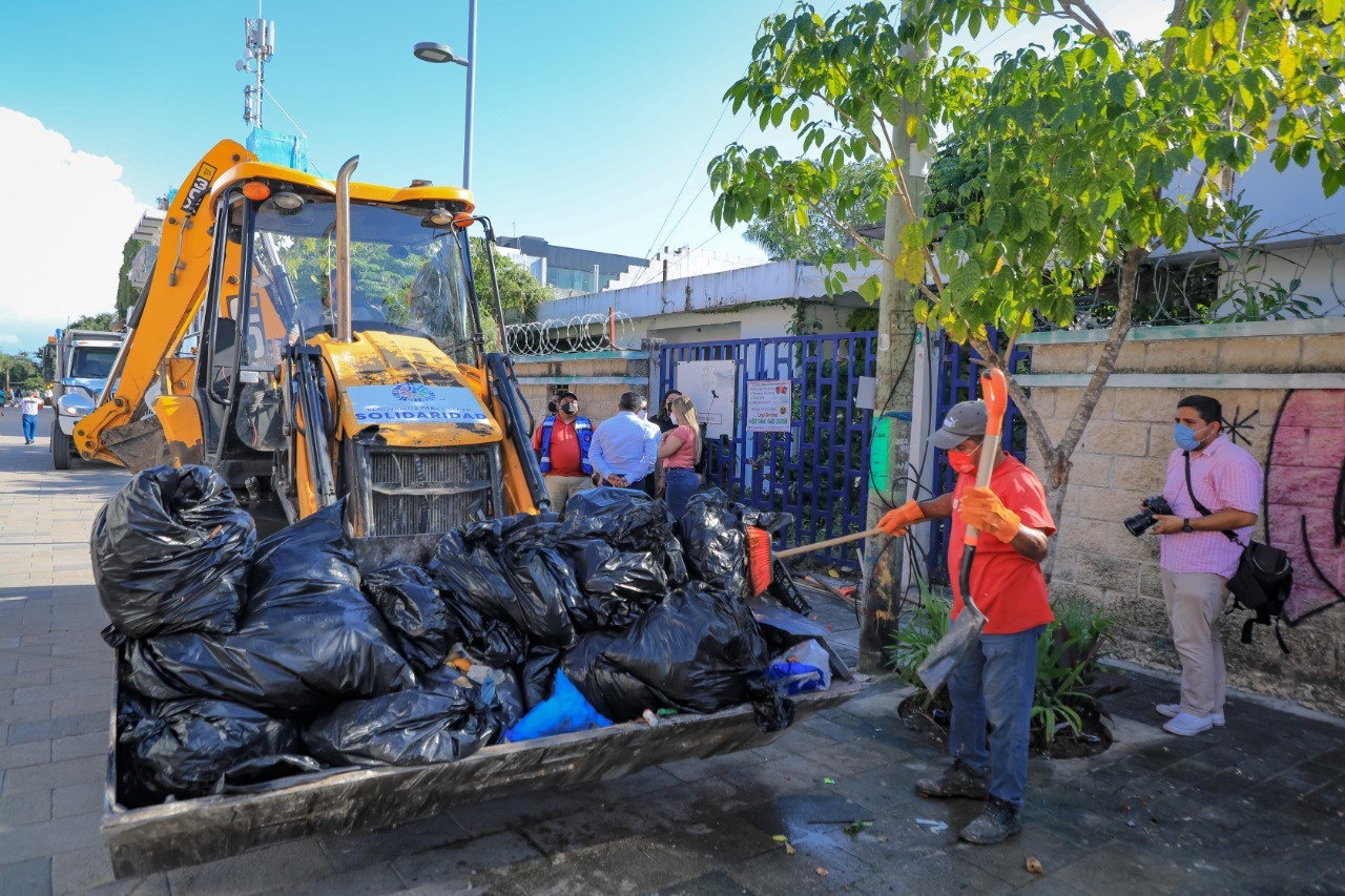 Implementan recolecta de basura emergente en Playa del Carmen | Cancún Mío