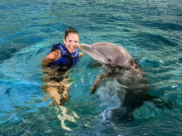 Tips para nadar con delfines en Cancún