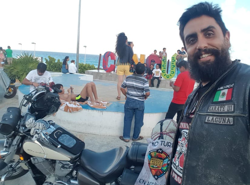 El motociclista Jorge Gárate recorrió de México a Alaska y culminó la ...