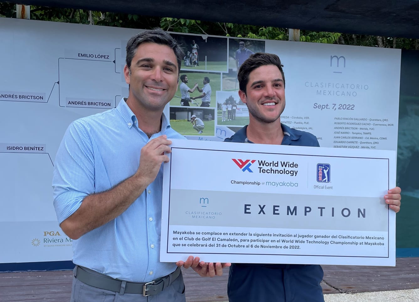 Sebastián Vázquez segundo mexicano clasificado al Mayakoba PGA Tour ...