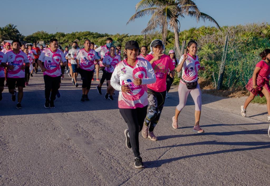 Carrera Rosa en Tulum supera meta de recaudación | Cancún Mío