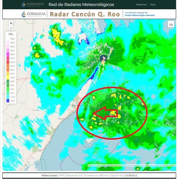 Prevén llegada de fuertes lluvias por el huracán Lisa en Solidaridad ...