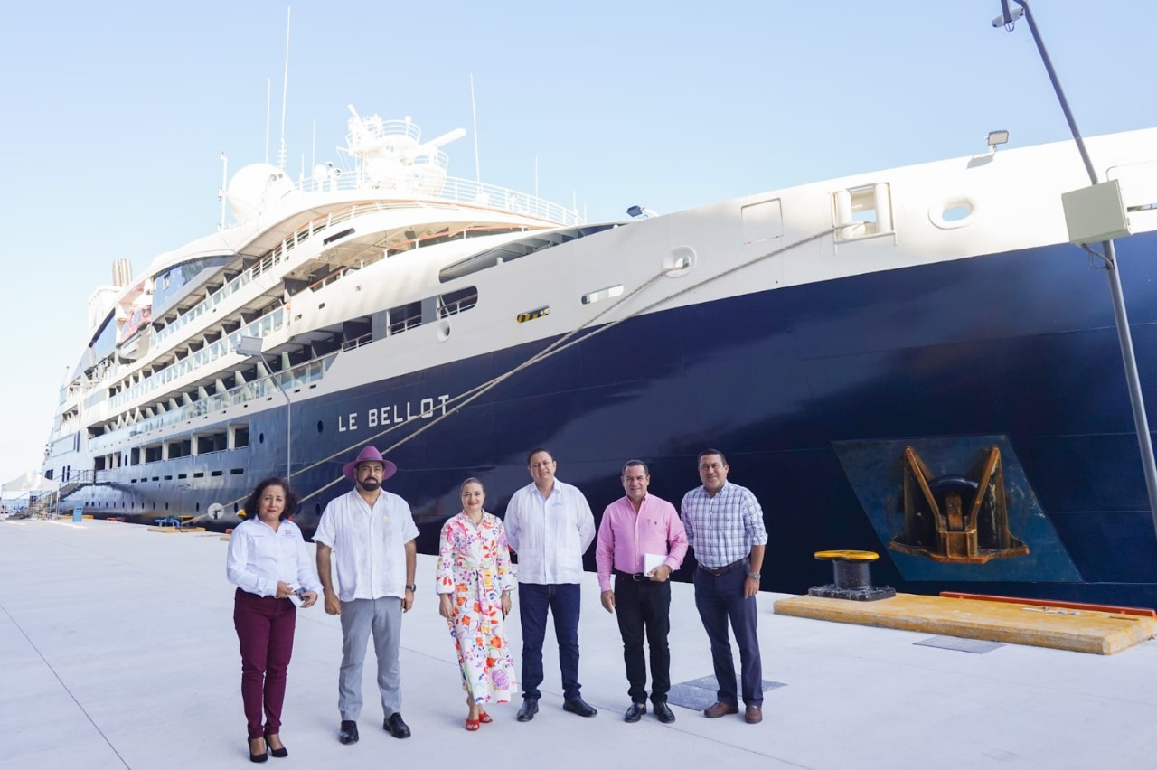 Llega a Cozumel el crucero de lujo Le Bellot | Cancún Mío