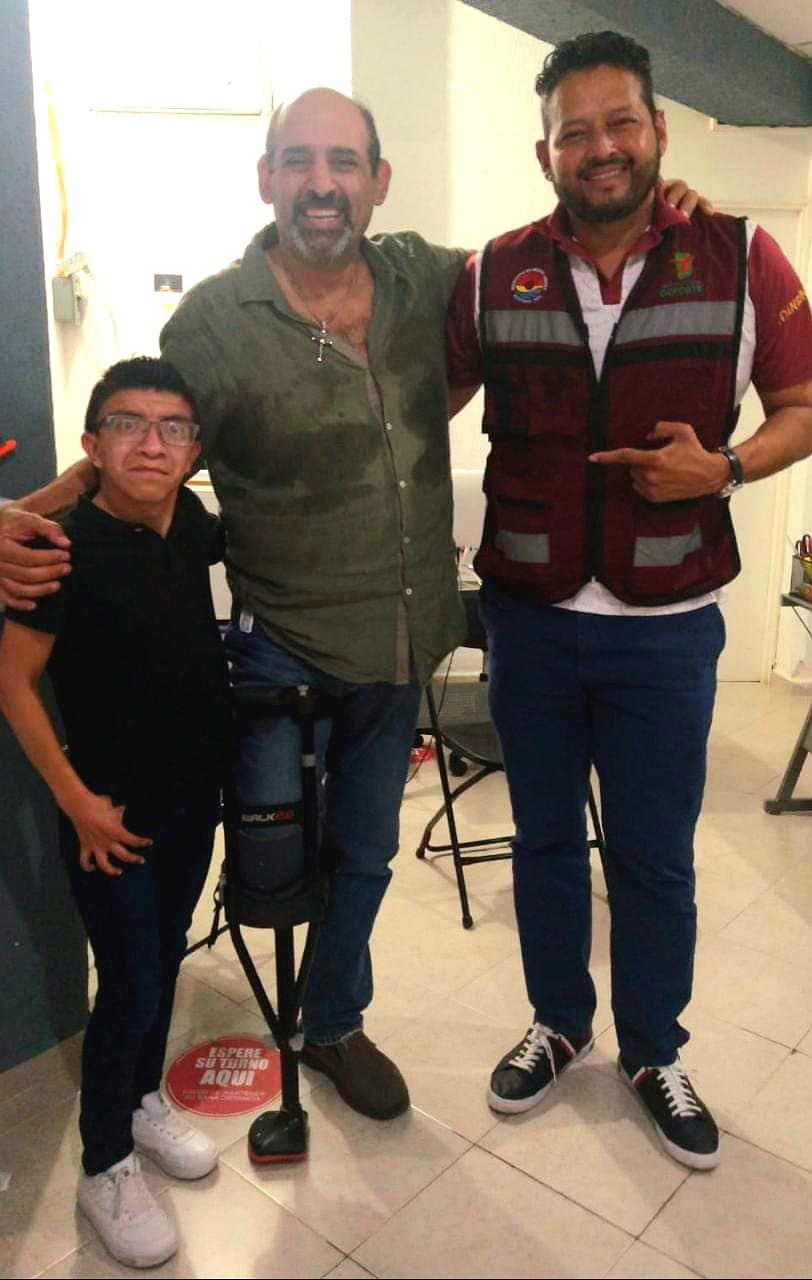 Alex Teuscher presentó a Alejandro Luna el proyecto de conquistar las ...