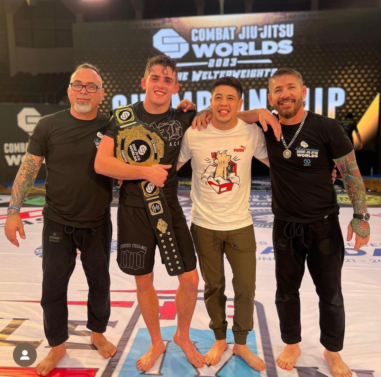 Andrew «Pirulito» Tackett retiene su título welter en el Combat Jiu ...