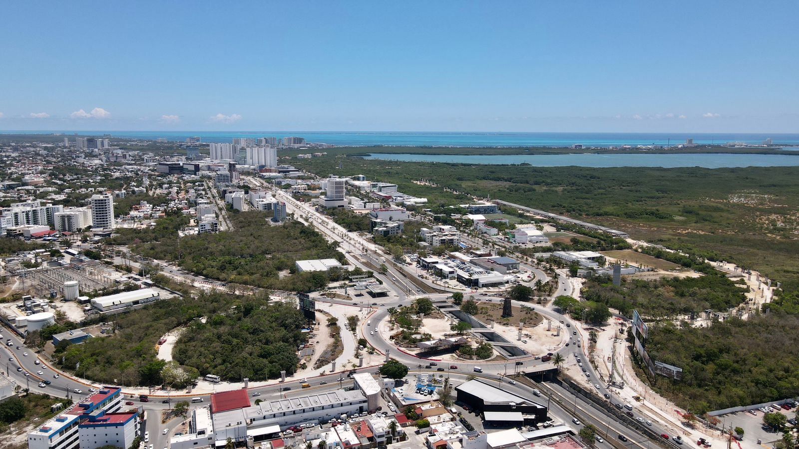 El nuevo puente vehicular de la laguna Nichupté en Cancún mejorará la ...