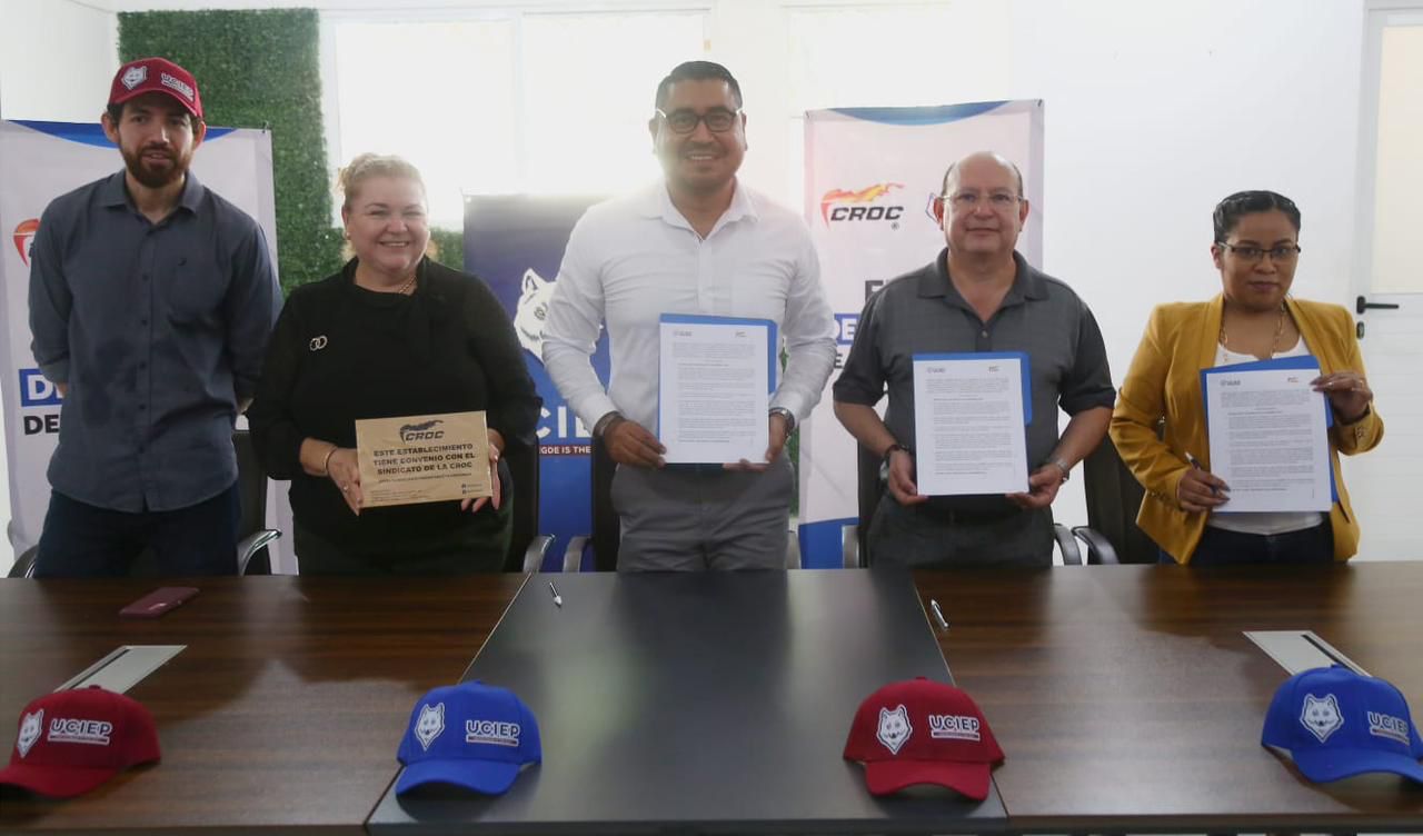 CROC Cancún y UCIEP firman convenio para impulsar educación y formación de nuevas generaciones ...