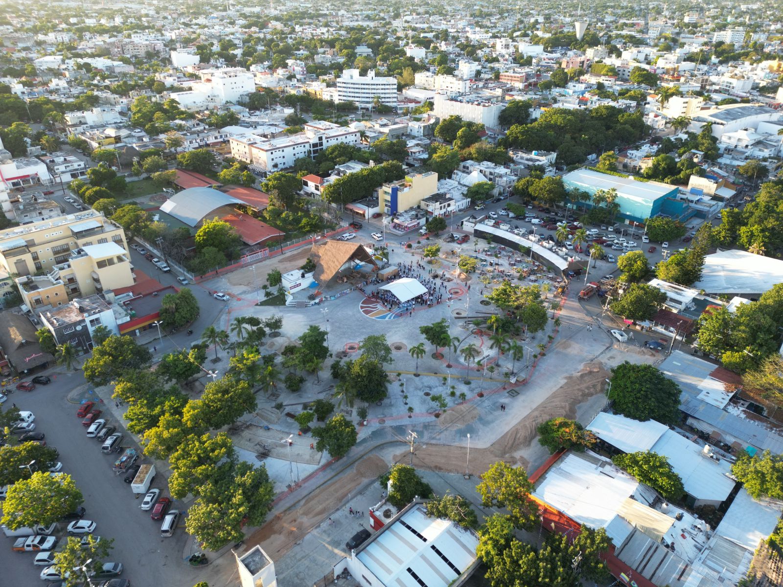 Inicia la remodelación del parque Las Palapas| Cancún Mío