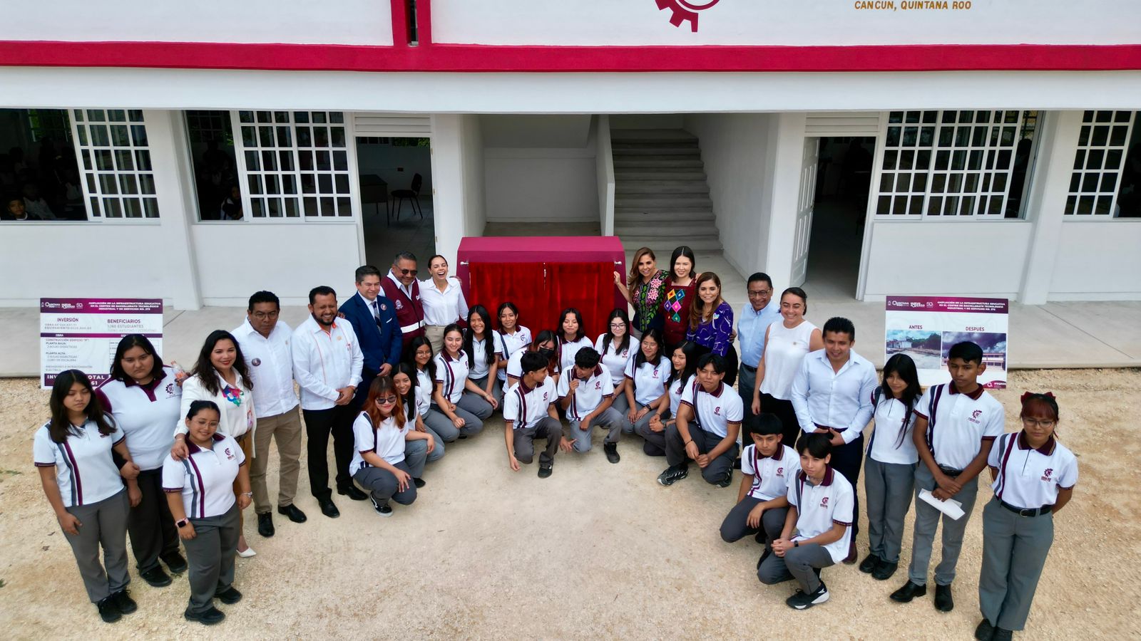 Mara Lezama inaugura ampliación del CBTIS 272 de Cancún | Cancún Mío