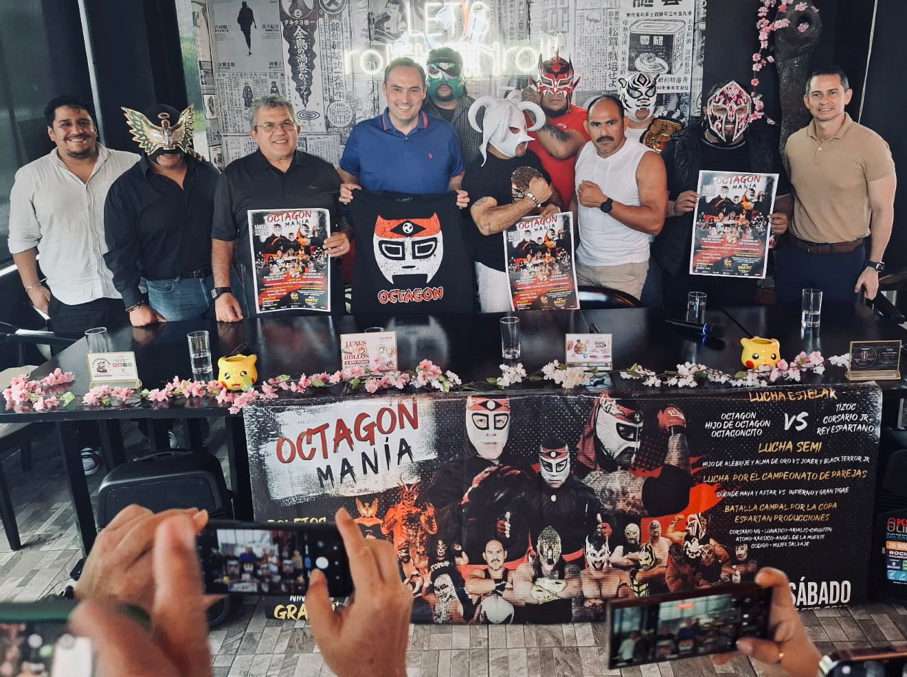 Octagón Manía en Cancún: Lucha libre y leyendas en acción