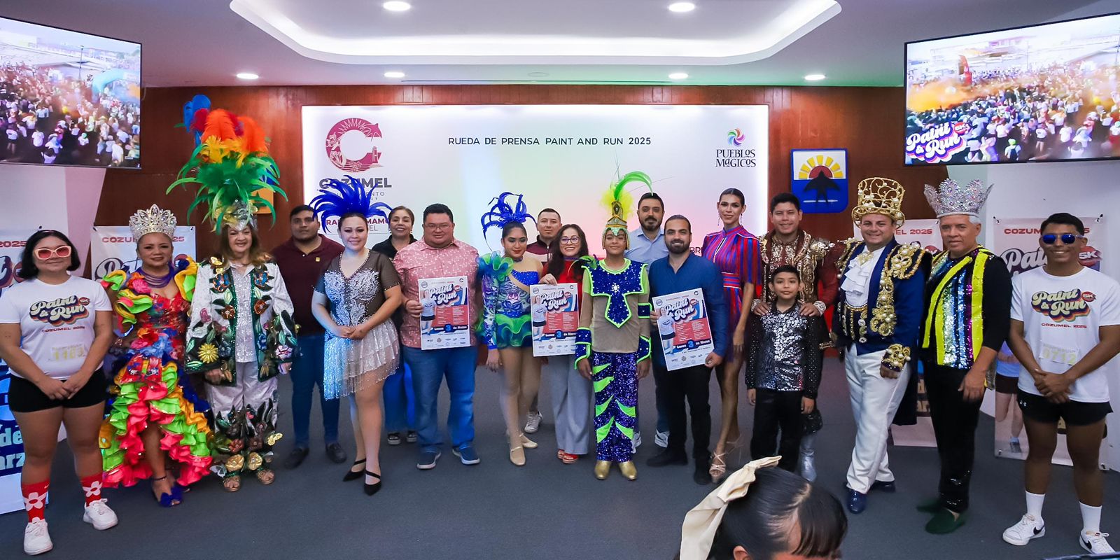 Paint and Run 5K: Cozumel corre con color y por una causa