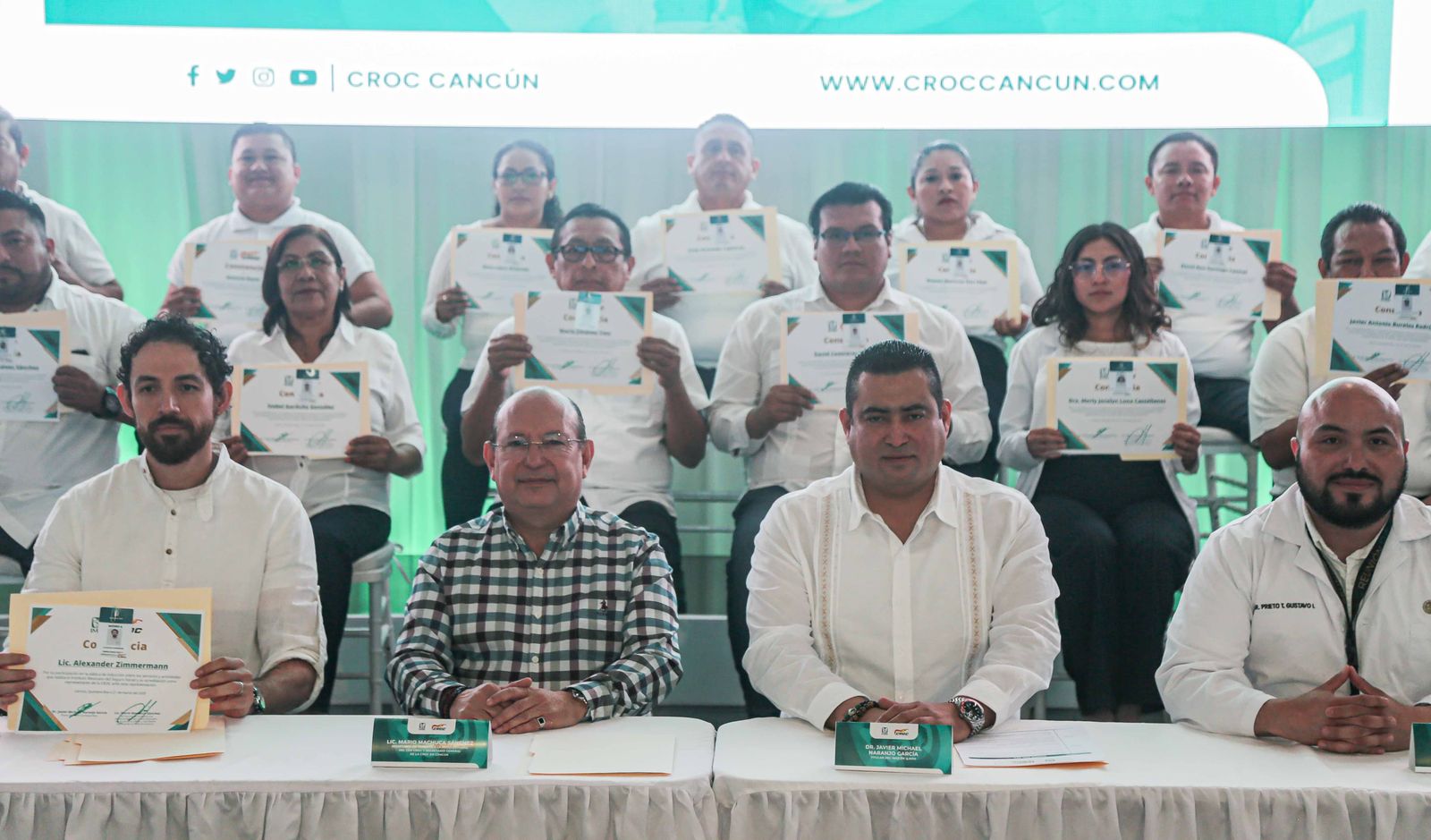 CROC Cancún fortalece acceso a la salud con alianza con IMSS