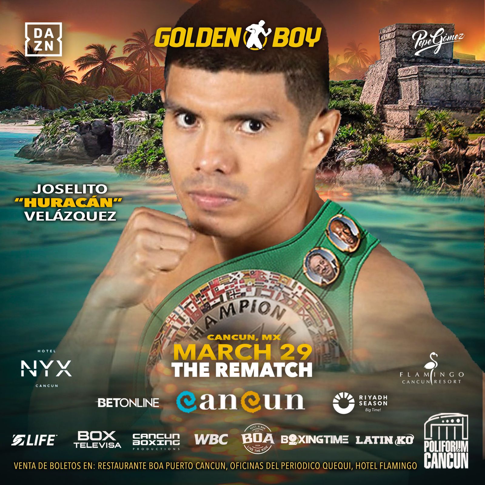 ¡El “Caribbean Power” se apodera del ring en Cancún!