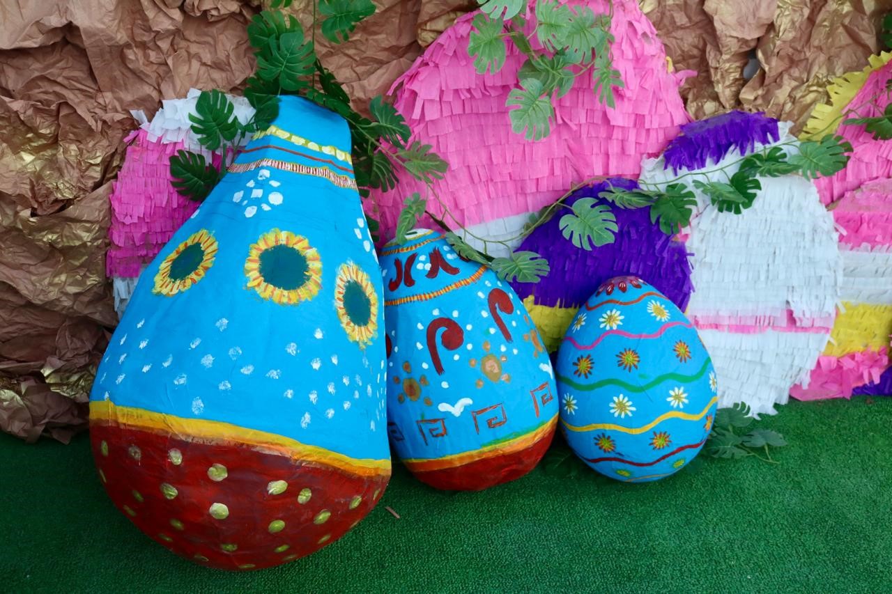 Búsqueda de Huevos de Pascua llena de alegría Playa del Carmen